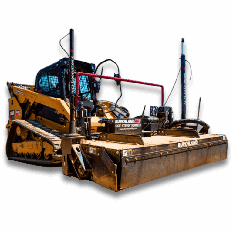 Auto Grading Soil Trimmer | Burchland Manufacturing, Inc.