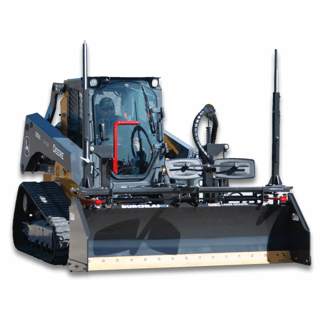 LGX Laser Grader for Skid Steers | Burchland Manufacturing, Inc.